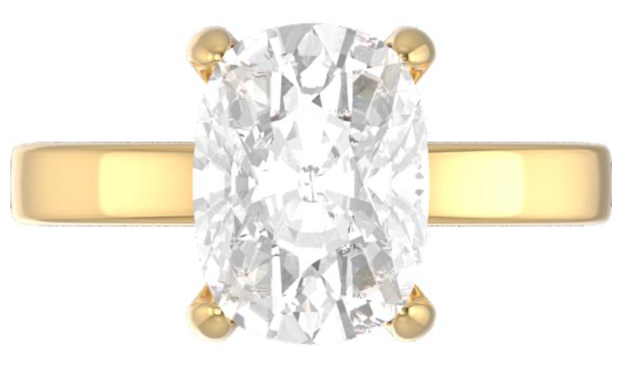 2.75mm Blair Hidden Halo Solitaire Setting – LAUREN MACKENZIE